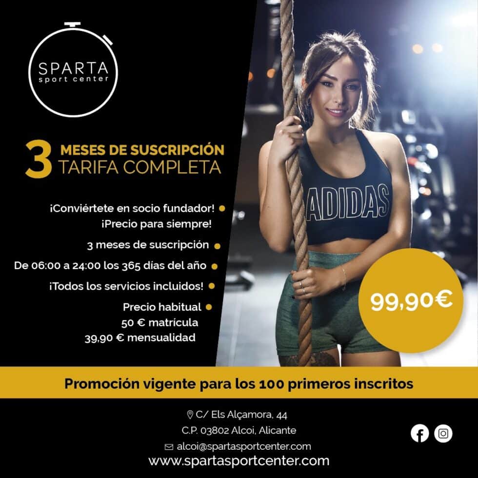 🎯 PLAZAS LIMITADAS 🎯 99,90€/TRES MESES EN TARIFA COMPLETA - Gimnasios ...